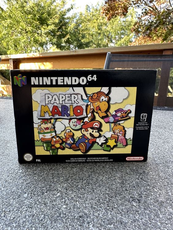 Paper Mario N64 OVP in Sammlerzustand | Kaufen auf Ricardo