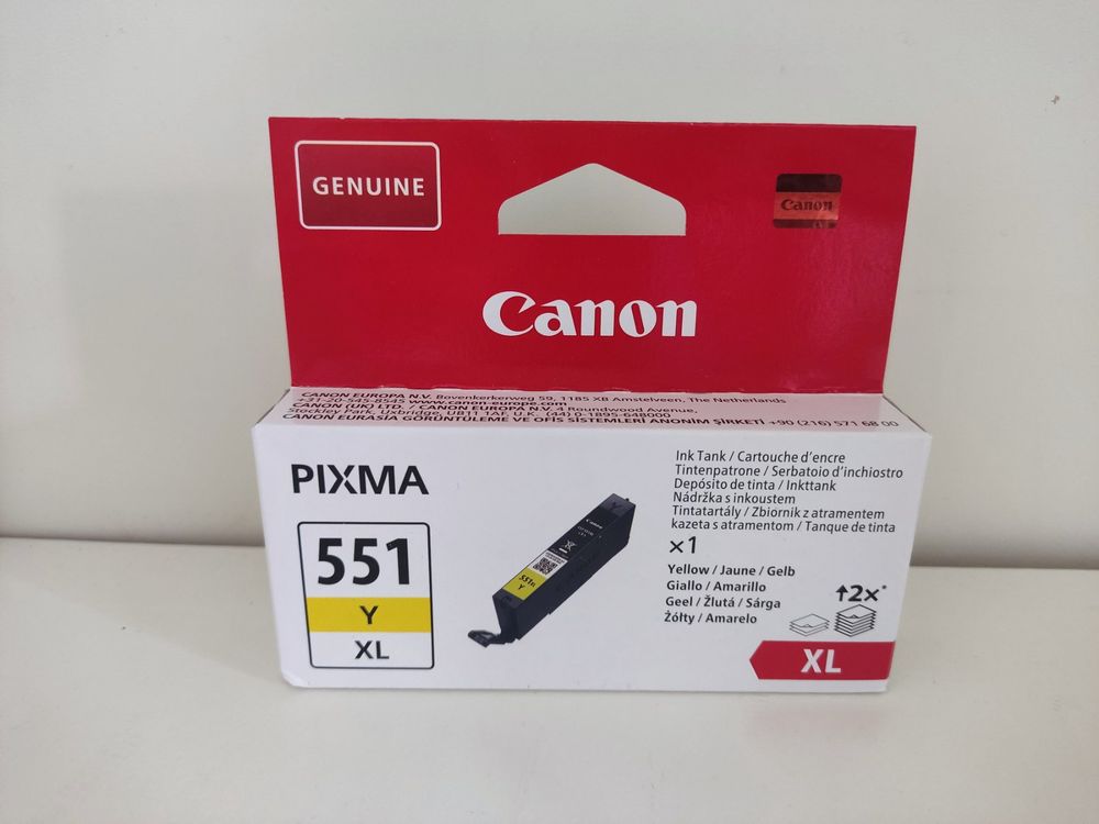 Canon Pixma 551 XL - Gelb/Yellow (Neu und originalverpackt) in Buchs AG ...