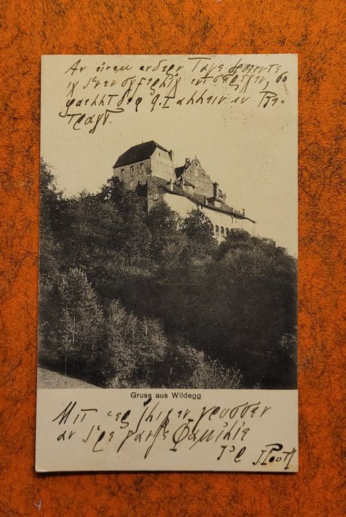Gruss aus Wildegg Schloss Aargau 1915 (Gebraucht) in St Gallen für CHF ...