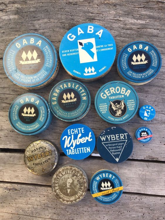 KONVOLUT VON 13 GABA/WYBERT DOSEN,DÖSLI (Gebraucht) in Bern für CHF 63 – mit Lieferung auf ...