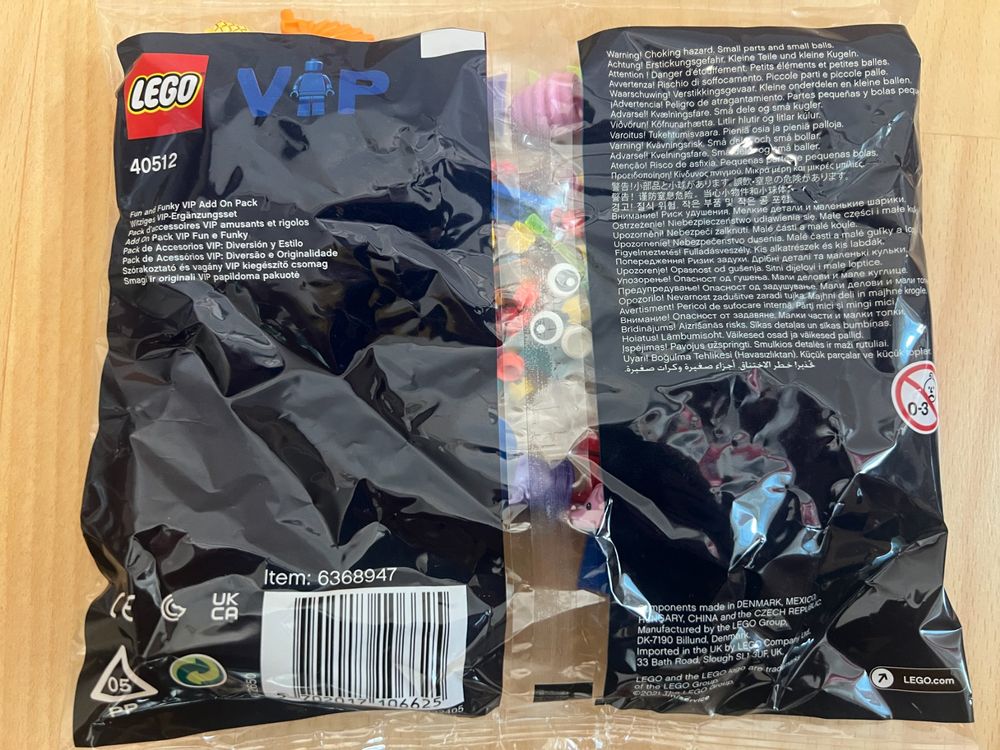 LEGO VIP 40512 & 40605 Fun und Festlich Add-On Packs Neu&OVP (Neu und ...