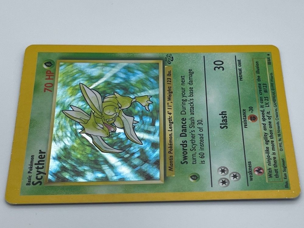 Scyther 10/64 Holo Rare Pokémon Jungle | Kaufen auf Ricardo
