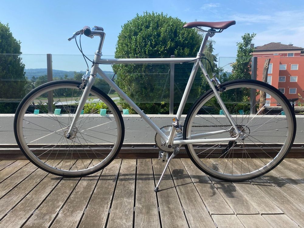 Elegantes Fahrrad Hamburg Gebraucht Fotos