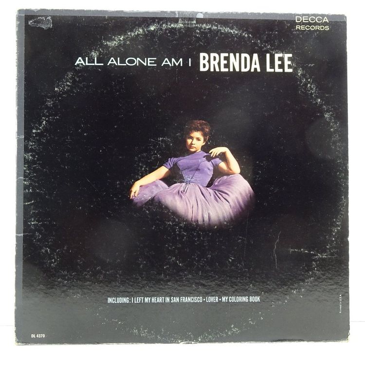 Lee Brenda – All Alone Am I VG/VG (Gebraucht) in Muhen für CHF 10 – mit ...