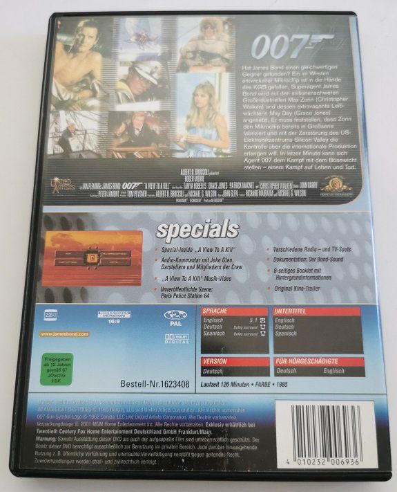 James Bond 007 - Im Angesicht des Todes (DVD) | Kaufen auf Ricardo