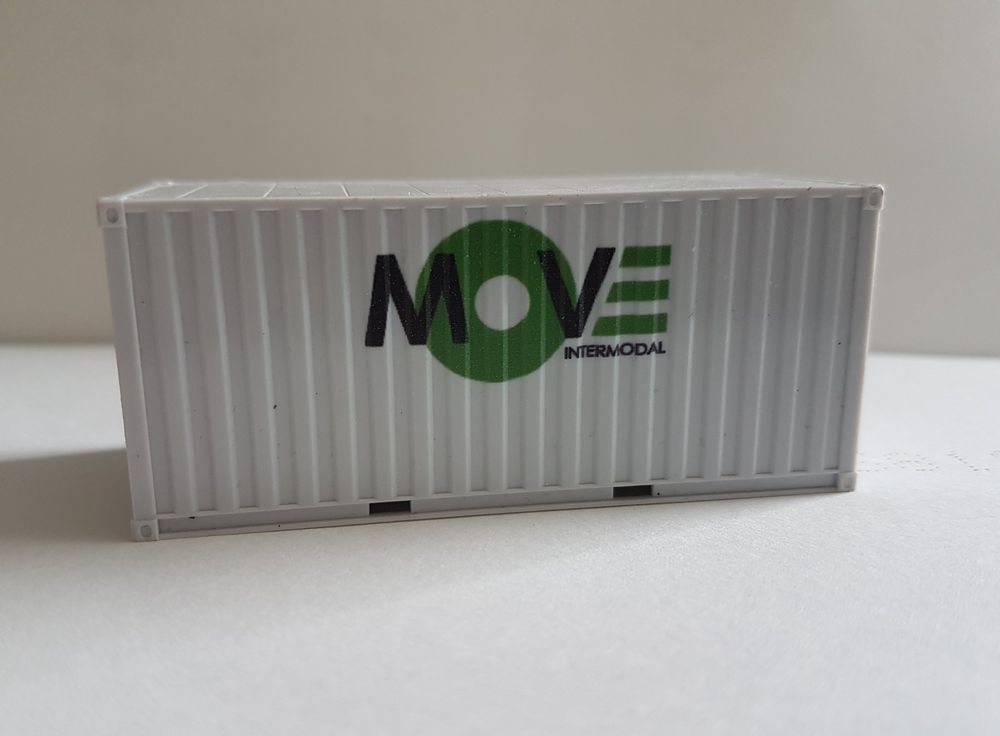 H0 20 ft. Container Move Intermodal (Neu und originalverpackt) in ...