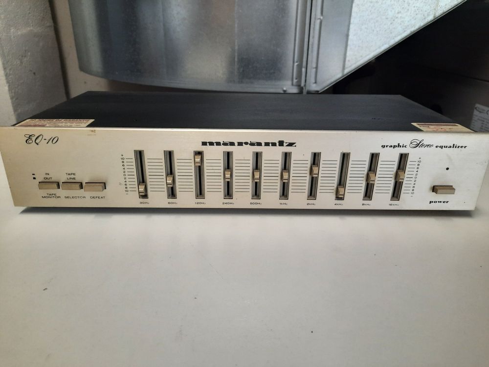 Marantz EQ-10 graphic stereo equalizer | Kaufen auf Ricardo