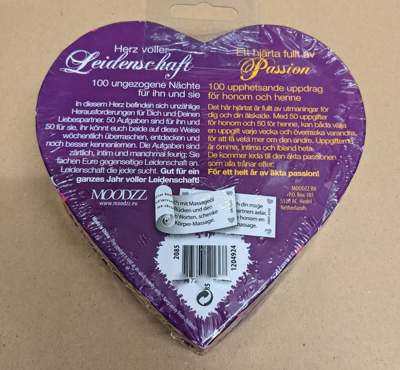 Spiel für Erwachsene "Herz voller Lei.." De/Sw. Neu (Neu und ...