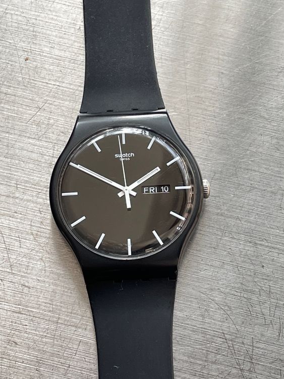Swatch New Gent Mono Black | Kaufen auf Ricardo
