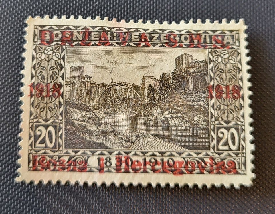Bosnien, Königreich der Serben, Kroaten & Slowenen 1918 (Gebraucht) in ...