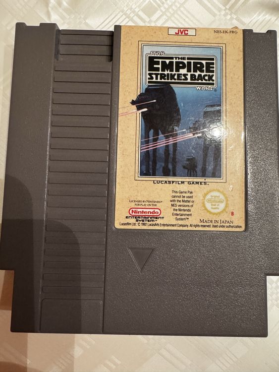 Nintendo NES Modul: Star Wars - The Empire Strikes Back | Kaufen auf ...