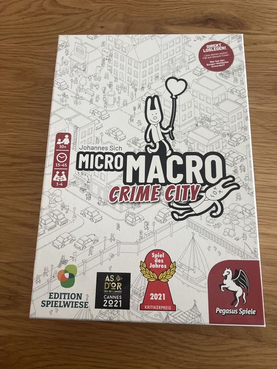 MicroMacro Crime City (Gebraucht) in Lohn-Ammannsegg für CHF 3 – mit ...