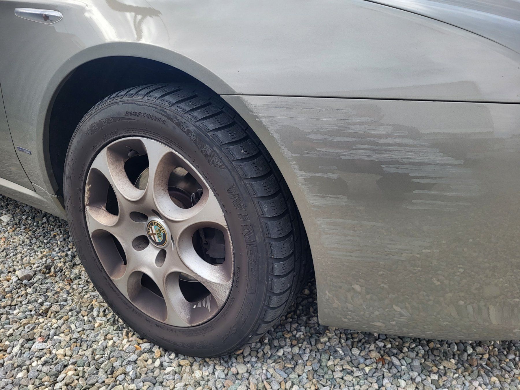 Alfa Romeo 159 ab Platz, Lenkung undicht, FZ ist vorgeführt (Gebraucht ...