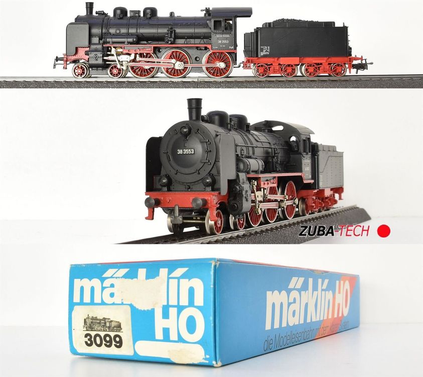 Märklin 3099 Dampflok BR 38 DR H0 WS OVP (Gebraucht) in St. Gallen für CHF 45 – mit Lieferung ...