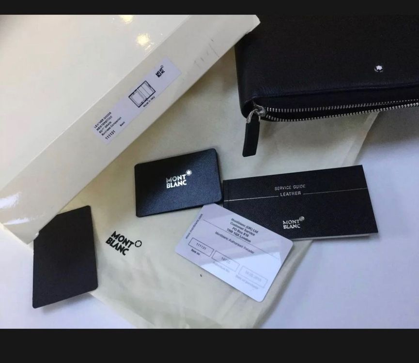 Montblanc Softgrain Mappe Ipad mit Originalverpackung | Kaufen auf Ricardo