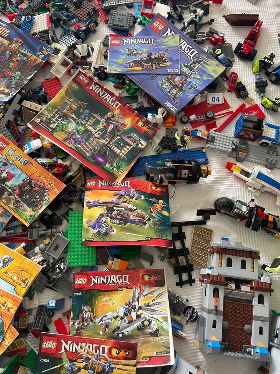 Über 10kg Lego ab 1.- Ninjago, Castle Kingdoms, Pirates, etc (Gebraucht ...