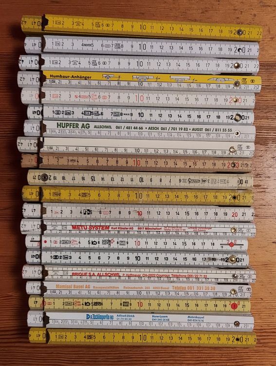 Doppelmeter (Gebraucht) in Tecknau für CHF 24 – mit Lieferung auf Ricardo kaufen