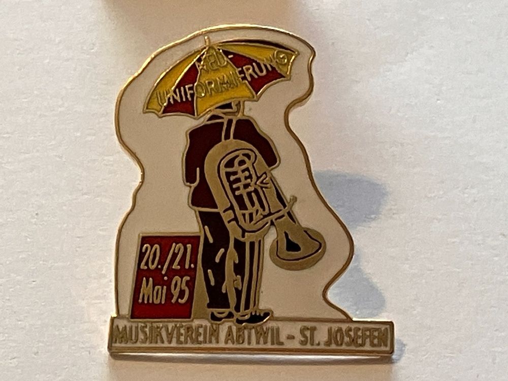 1 Pin Musikverein Abtwil St. Josefen Uniformierung 1995 (Gebraucht) in ...