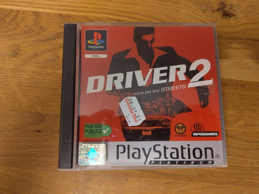 Driver 2 - Playstation / PS1 [French Version] (Gebraucht) in Kloten für ...