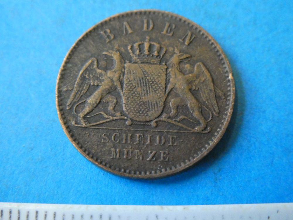 Baden 1864, 1 Kreuzer (Gebraucht) in Hinterforst für CHF 8 – mit Lieferung auf Ricardo kaufen
