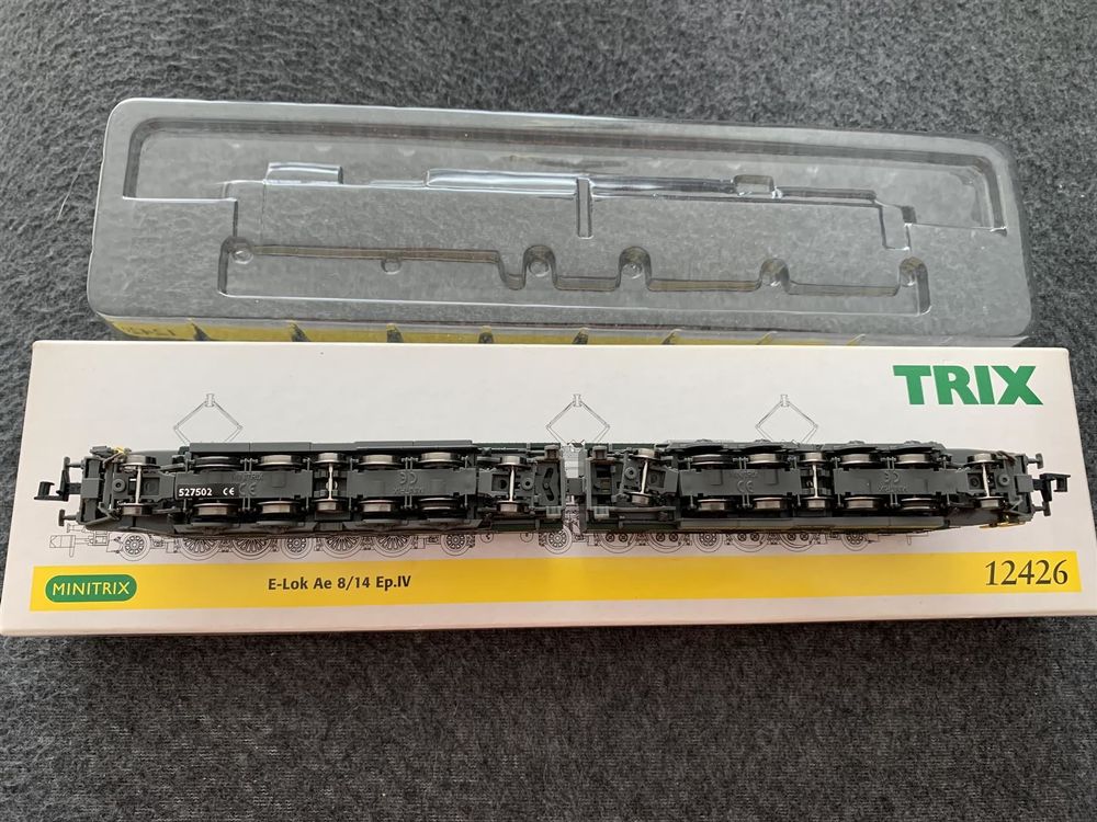 Minitrix 12426 locomotive Ae 8/14 CFF (Gebraucht) in Hauterive NE für ...