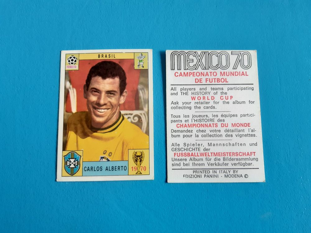 Panini Mexico 70 - Carlos Alberto | Kaufen auf Ricardo