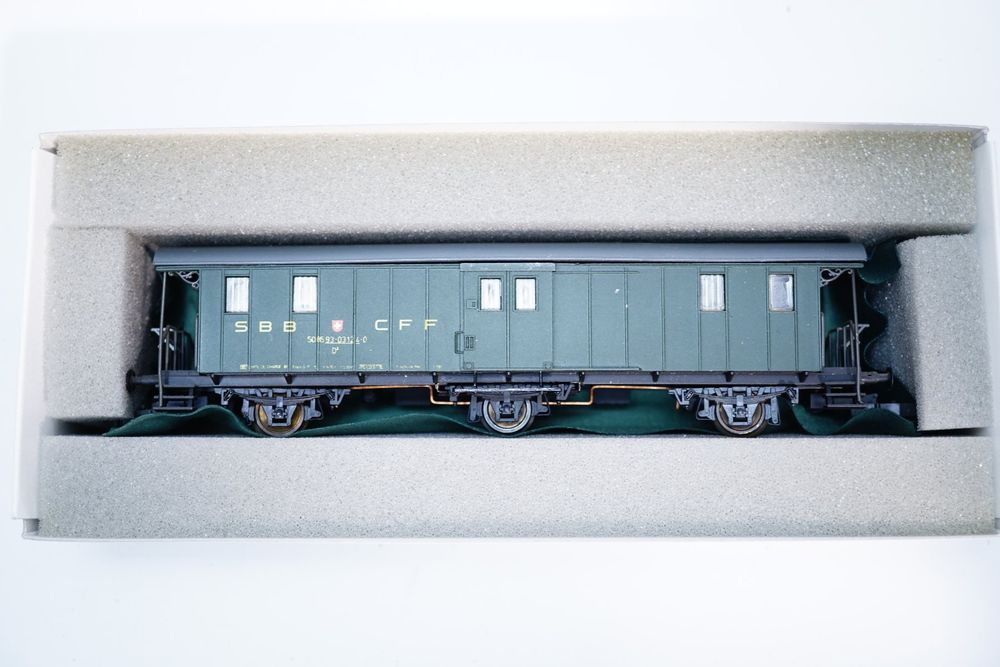 8å Aku / Born SBB Gepäckwagen grün D3 (Gebraucht) in für CHF 80 – mit ...