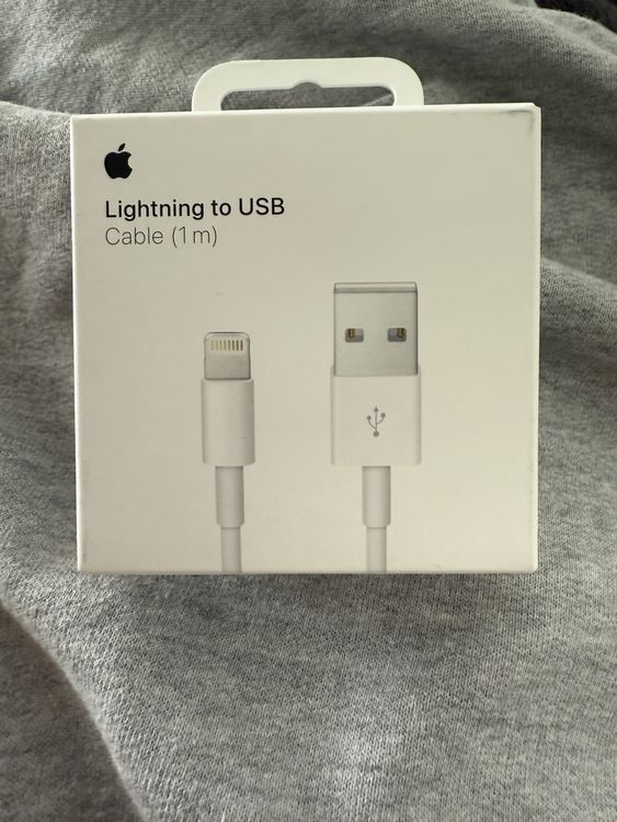 Original Apple Lightning to USB Cable 1m New | Kaufen auf Ricardo