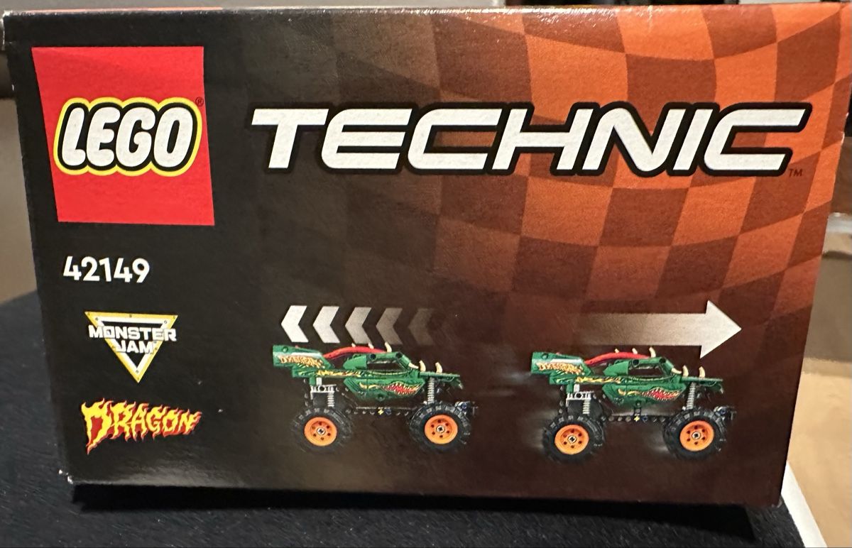 Neues Lego Technic 42149 Monster Jam Dragon, ungeöffnet! (Neu und ...