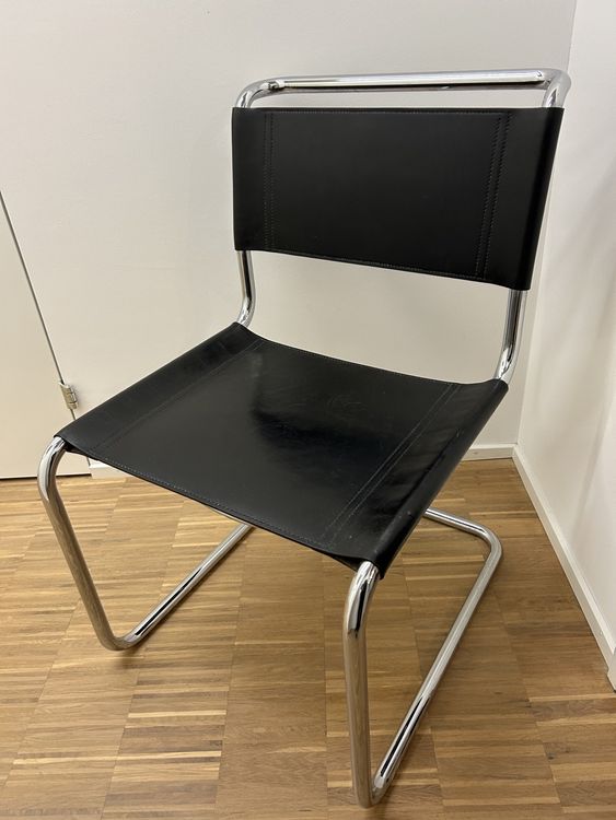 5 stylische Freischwinger Stühle - Modell wie Thonet S33 (Gebraucht) in Grellingen für CHF 740 ...