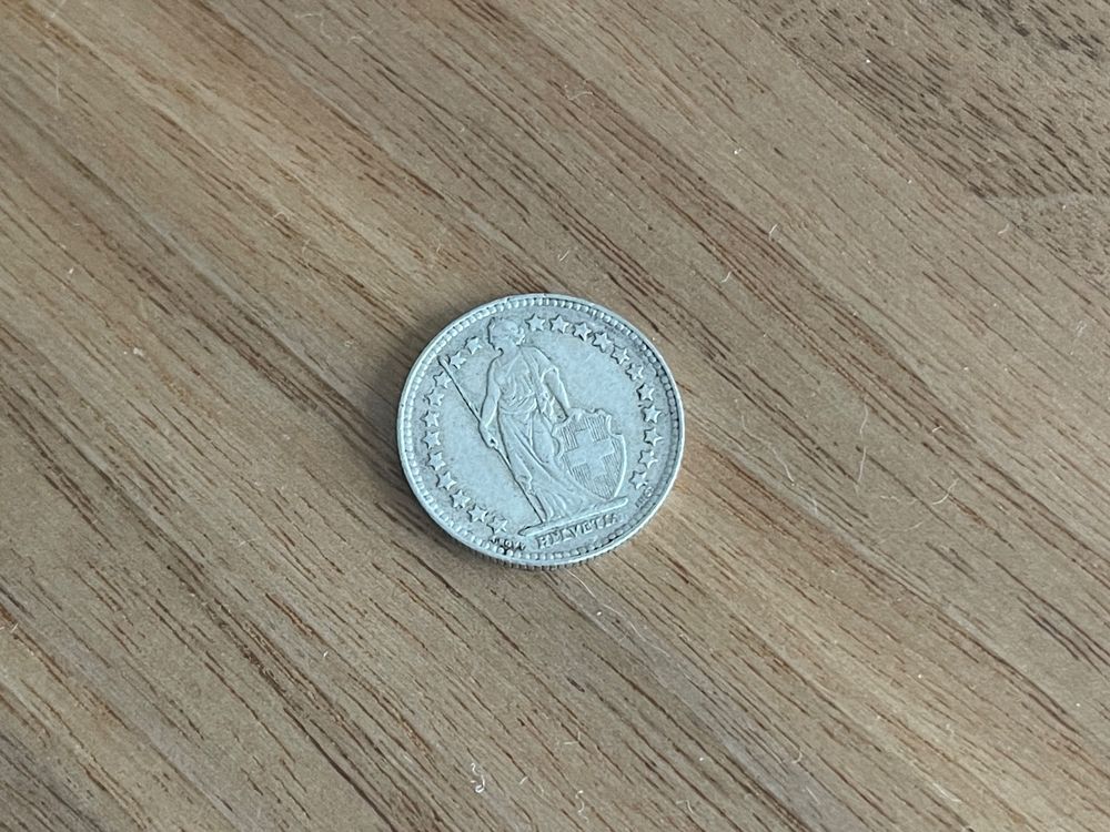 50 Rappen Münze - 1952 | Kaufen auf Ricardo