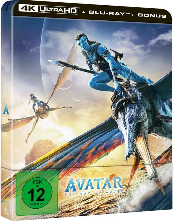 Avatar 2 - The Way of Water (4K Blu-ray Steelbook) (Neu (gemäss ...