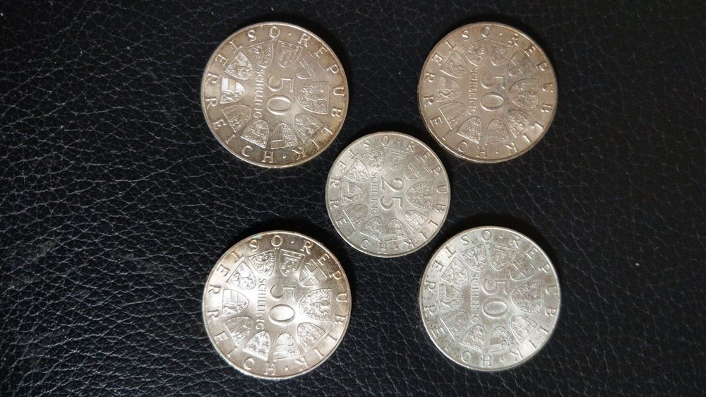 LOT SILBER ÖSTERREICH (Gebraucht) in Teufenthal AG für CHF 60 – mit ...