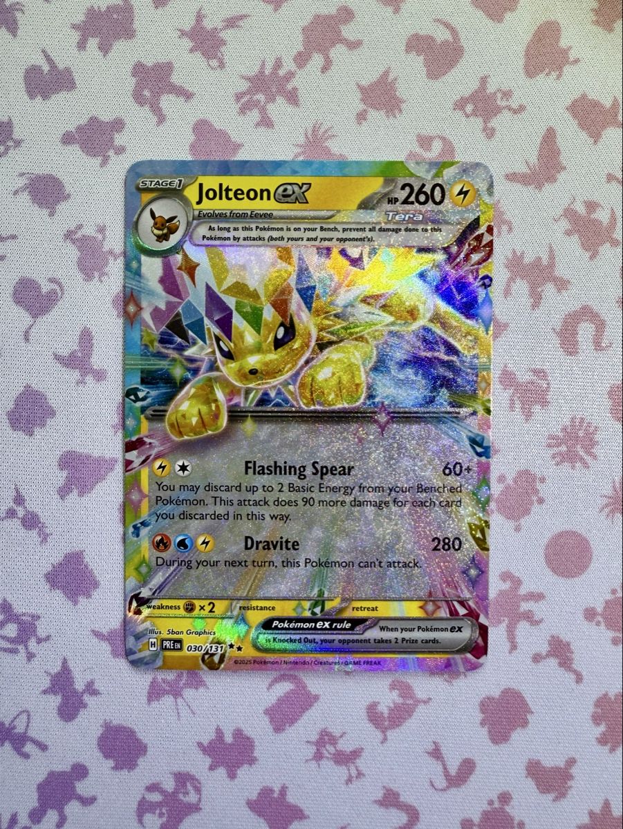 Pokemon Jolteon ex Prismatic Evolutions | Kaufen auf Ricardo