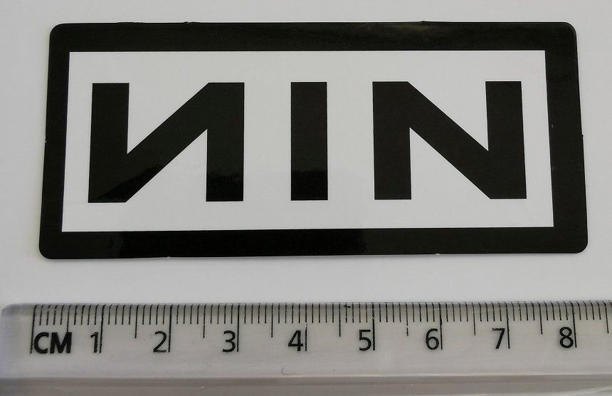 Nine Inch Nails - NIN (Aufkleber) (Neu (gemäss Beschreibung)) in Wilen ...