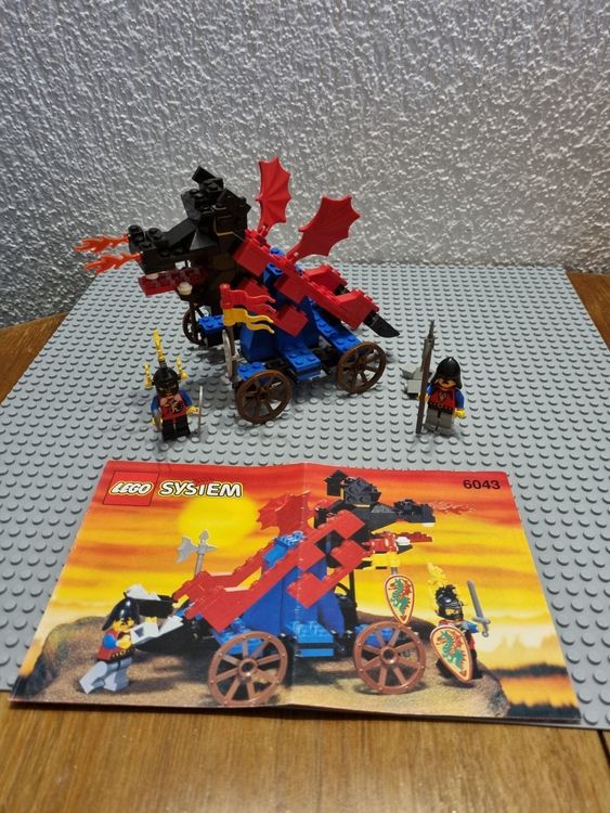 LEGO Castle Dragon Knights 6043 Dragon Defender mit BA (Gebraucht) in ...