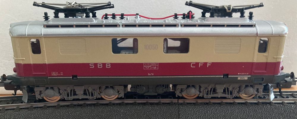 Lima-Re 4/4 l - TEE Anstrich - SBB - Spur H0 - Gleichstrom (Gebraucht) in Stans für CHF 27 – mit ...
