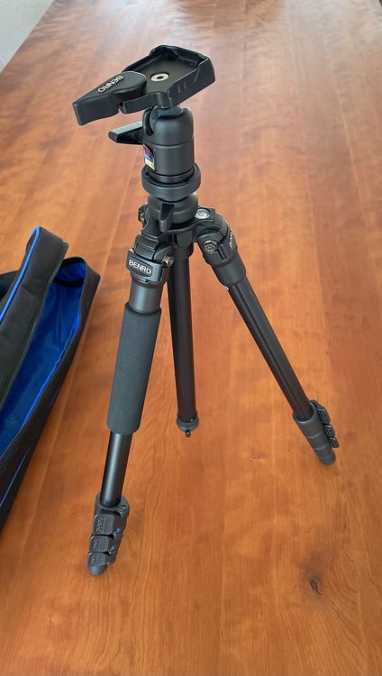 NEW Benro professional camera tripod with carry case | Kaufen auf Ricardo