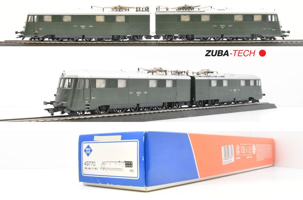 Roco 43770 E-Lok Ae 8/14 SBB Landi Lok H0 GS Analog mit OVP (Gebraucht ...