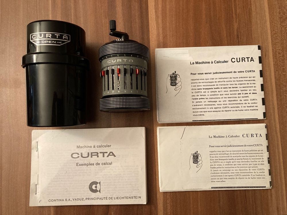 Machine à calculer CURTA Type II Antike Rechenmaschine CURTA | Kaufen ...
