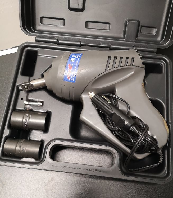 Alpin Elektro (12V) Schlagschrauber mit digitaler Vorwahl. (Gebraucht ...