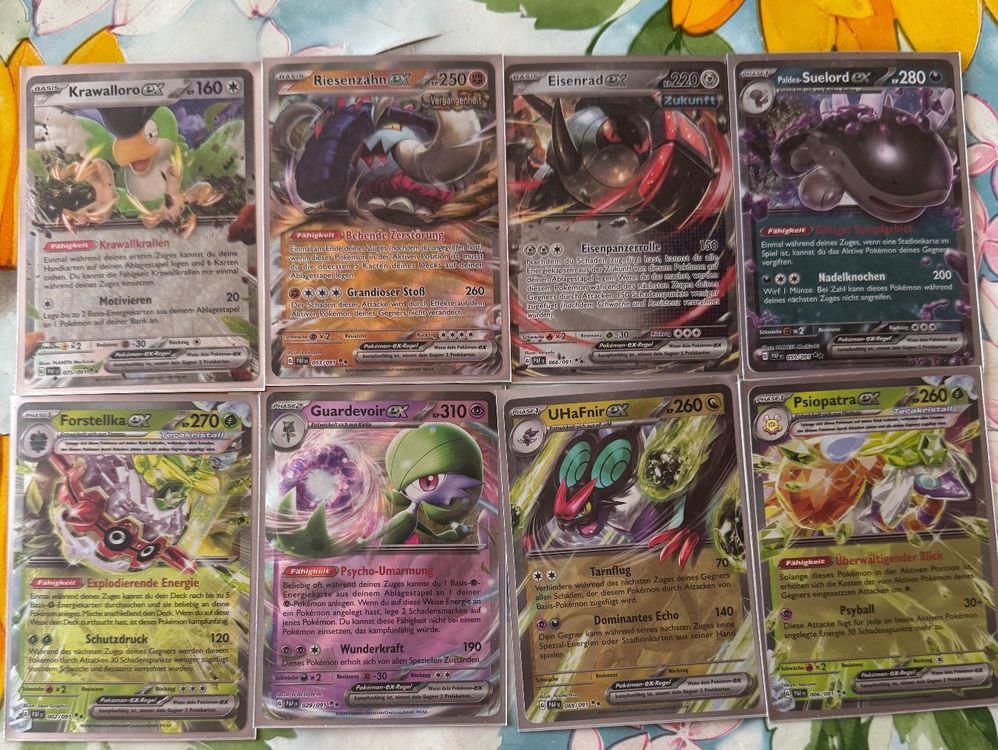 8 seltene Pokémon EX Karten (Gebraucht) in St. Gallen für CHF 10 – mit ...