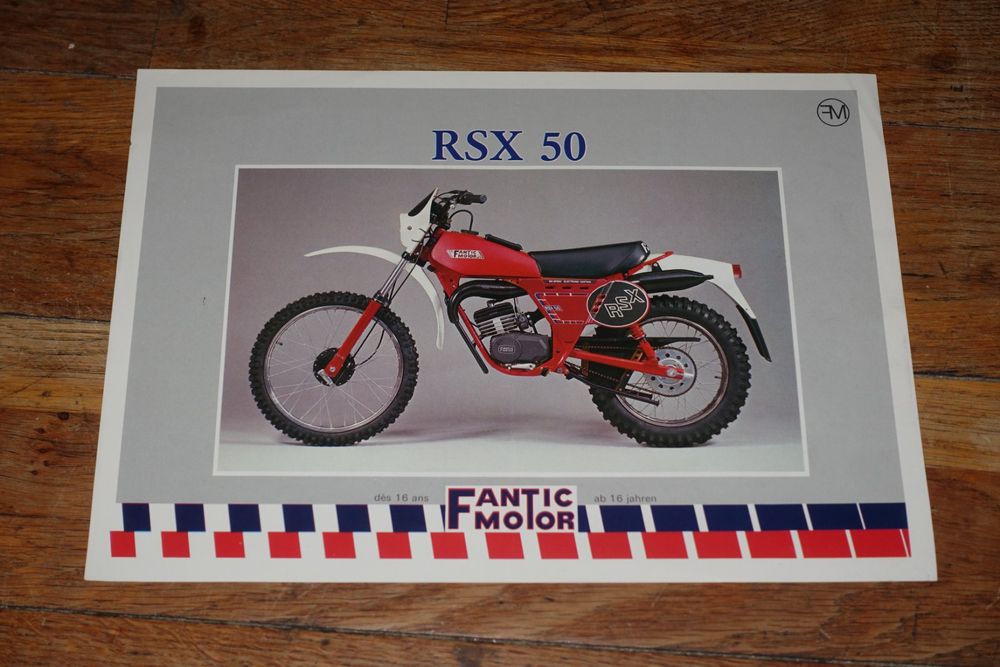 FANTIC MOTOR BROCHURE PROSPECTUS OLDTIMER (Gebraucht) in Bellevue für ...
