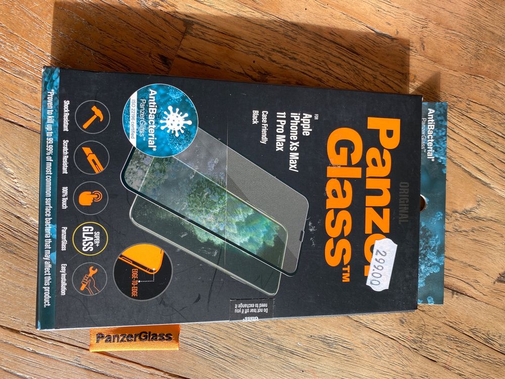 Panzer glass protection ecran neuf iphone xs max, 11 pro max (Gebraucht ...