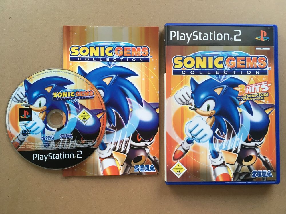 Sonic Gems: Collection für Playstation 2 (Gebraucht) in St.Gallen für CHF 11.9 – mit Lieferung ...