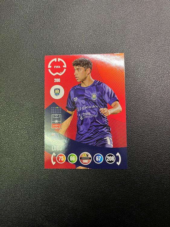 Panini Club World Cup 2025 Nathan Lobo 200 (Neu (gemäss Beschreibung ...