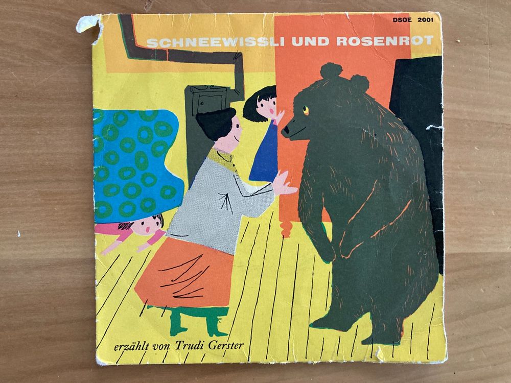 MÄRCHEN VINYL SCHNEEWISSLI UND ROSENROT TRUDY GERSTER | Kaufen auf Ricardo