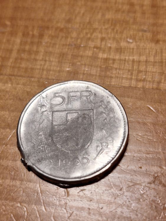 5 Franken Abart Jg (Gebraucht) in Hägendorf für CHF 4 – mit Lieferung auf Ricardo kaufen