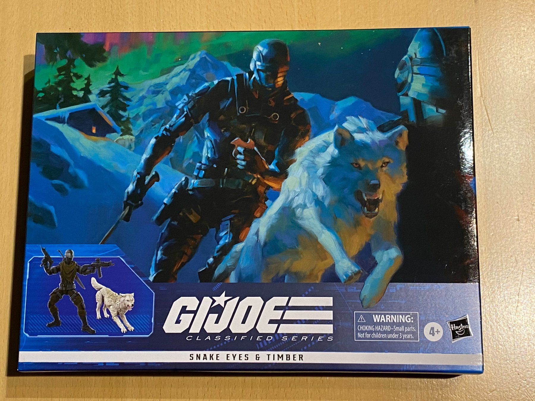Hasbro GI Joe Classified Series 52 Snake Eyes & Timber V2 (Neu und ...