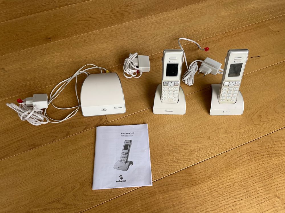 Swisscom HD Telefon Rousseau 300 (2x) | Kaufen auf Ricardo